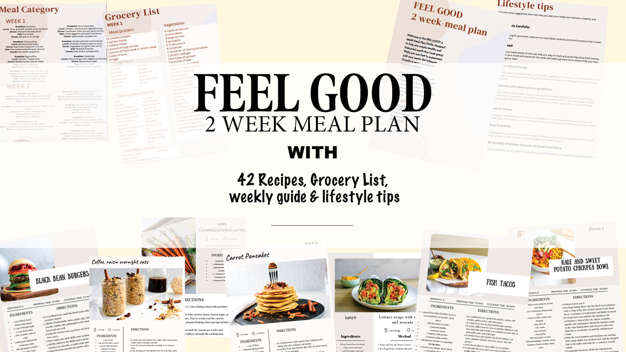 FEEL GOOD – 2 week meal plan - Happy Belly Creations